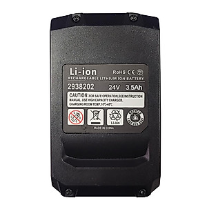 CHNUOPOGER 24V 3.5Ah Replacement Battery for Greenworks 24V Battery 29842 29852 BAG708 BAG711 Compatible with Greenworks 24V Cordless Tools 20352 22232 2508302