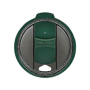 Pelican Hydration Pelican Ridge™ 18 oz Vacuum Insulated Tumbler - Recycled Stainless Steel Double Wall Travel with Dual Lid, Powder Coated Insulated Coffee Mug For Hot Cold Drinks, Hunter