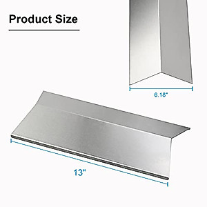 Grill Replacement Parts for Cuisinart CGG-306, Nexgrill 820-0033 820-0007B 820-0015 820-0007,820-0007G, Megamaster 820-0033M, 820-0007B, Flame Tamer 306-20133 306-20087 820-0033-05, 2 Pack Heat Plate