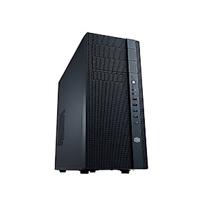Cooler Master N400 - Mid Tower Computer Case with ATX Motherboard Support, Multiple 240mm Radiator Support, and Ventilated Front Panel