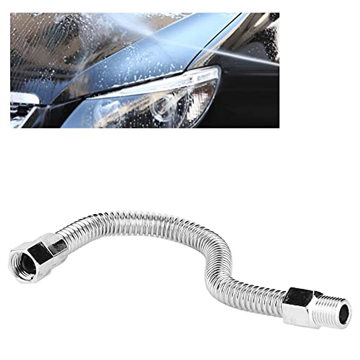High Pressure Washer Wand Powerful Hose Nozzle Extendable Washer Spray Nozzle Cleaning Tool for Home Yard Garden Car(3#)