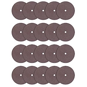 Dremel 420 Cut-off Wheel, 15/16 " (23.8 mm) diameter, 0.40” (1.0 mm) disc thickness, Cutting Rotary Tool Accessory (20 Pieces)