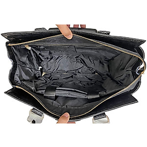 JKM Rolling Laptop Bag Women - The Contessa Purple Rolling Work Bag, Rolling Briefcase for Women