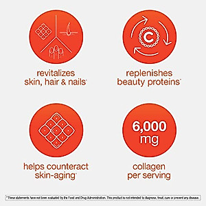 Youtheory Collagen with Vitamin C, Advanced Hydrolyzed Formula for Optimal Absorption, Skin, Hair, Nails and Joint Support, 290 Supplements