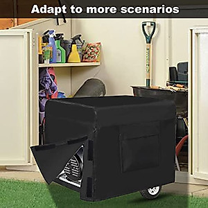 COVERVIN Generator Cover 600D Outdoor Waterproof Oxford Generator Cover Universal All-Weather Outdoor Protection Fits 38"Lx28"Wx30"H