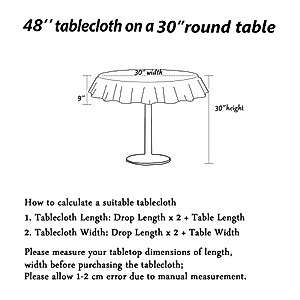 AIXHN Sequin Tablecloth Silver 48" Round Sparkly Elegant Drape Sequin Tablecloth for Wedding Party Cake Dessert Events Christmas Decorations