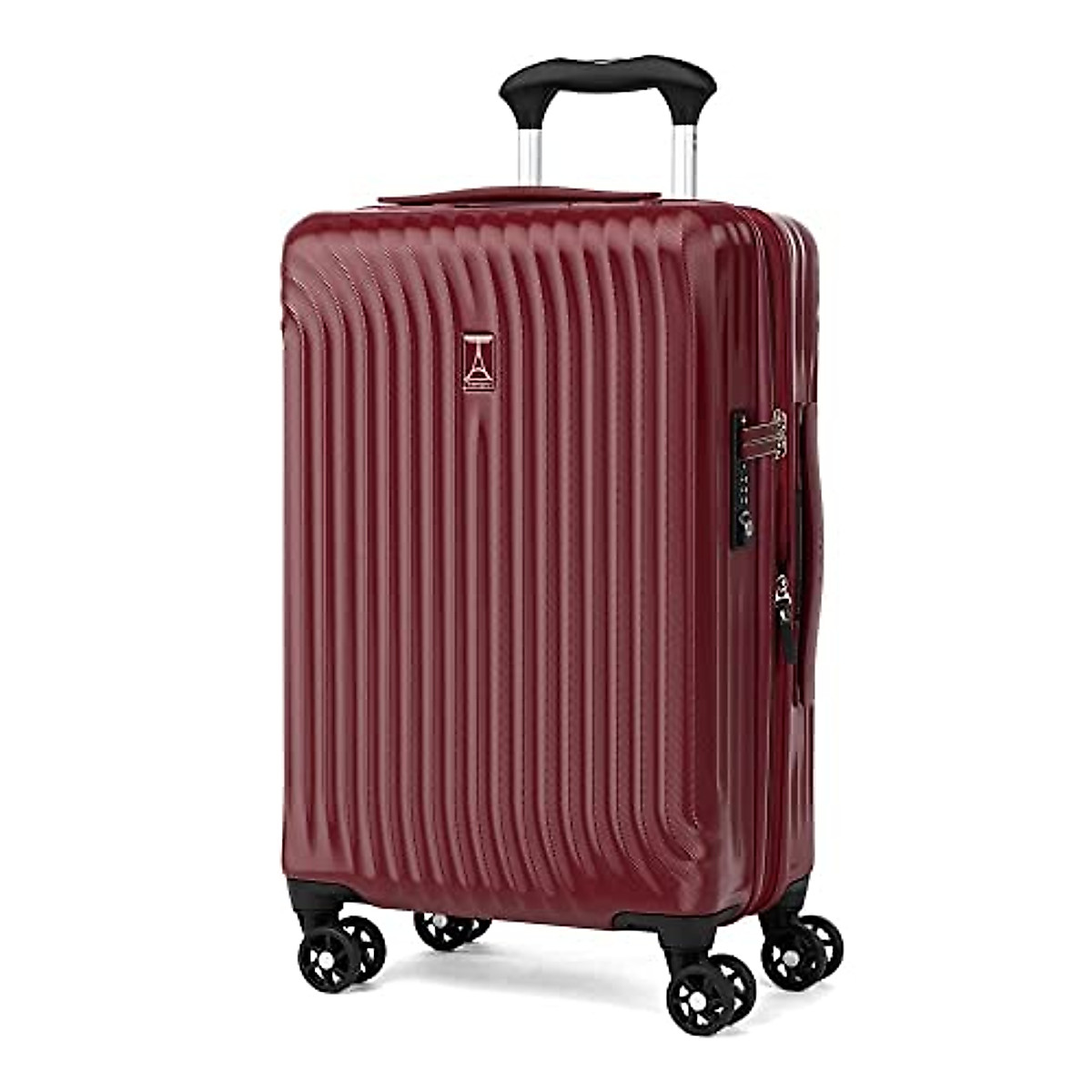 Travelpro Maxlite Air Hardside Expandable Luggage, 8 Spinner Wheels, Lightweight Hard Shell Polycarbonate, Cabernet, 2-Piece Set (21/25)