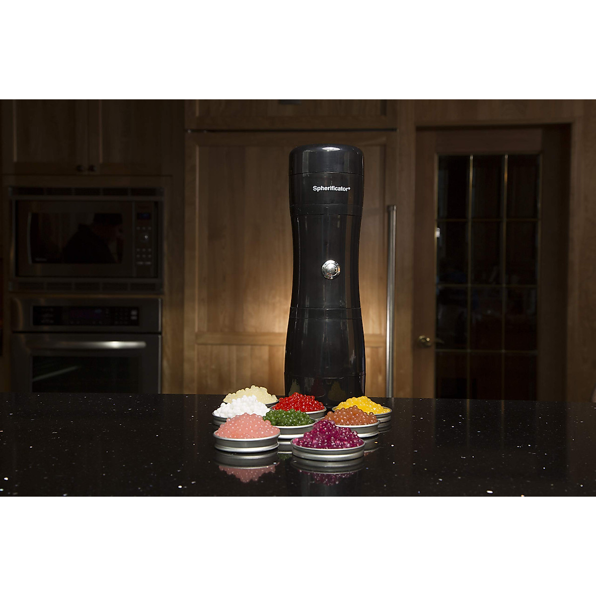 Cedarlane Imperial Spherificator Edible Food Pearl/Caviar Former for Modernist Cooking Techniques (Newest Version), One Size, black