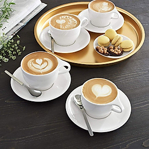 Coffee Passion Coffee Spoon Set of 4 by Villeroy & Boch - 18/10 Stainless Steel - Dishwasher Safe - 5.5 Inches