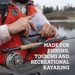 Astral, Sturgeon Life Jacket PFD for Kayak Fishing, Recreation and Touring, Storm Navy, S/M