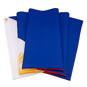 DANF Philippines Flag 3x5 Foot Filipino Philippine National Flags Polyester with Brass Grommets 3 X 5 Ft