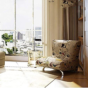 GYDJBD Folding Lazy Sofa, Thick Beanbag Chair, Good Flexibility, Easy to Move, Stainless Steel Sofa Legs (Color : B)