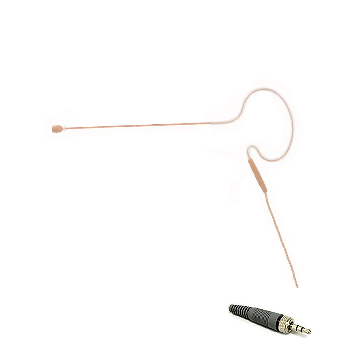 Av Jefes AVL630T-35LS Tan Color Mini Headset Microphone for Sennheiser