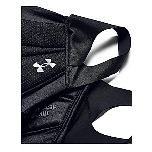 Under Armour unisex Sports Mask, Black (001)/White, Medium/Large