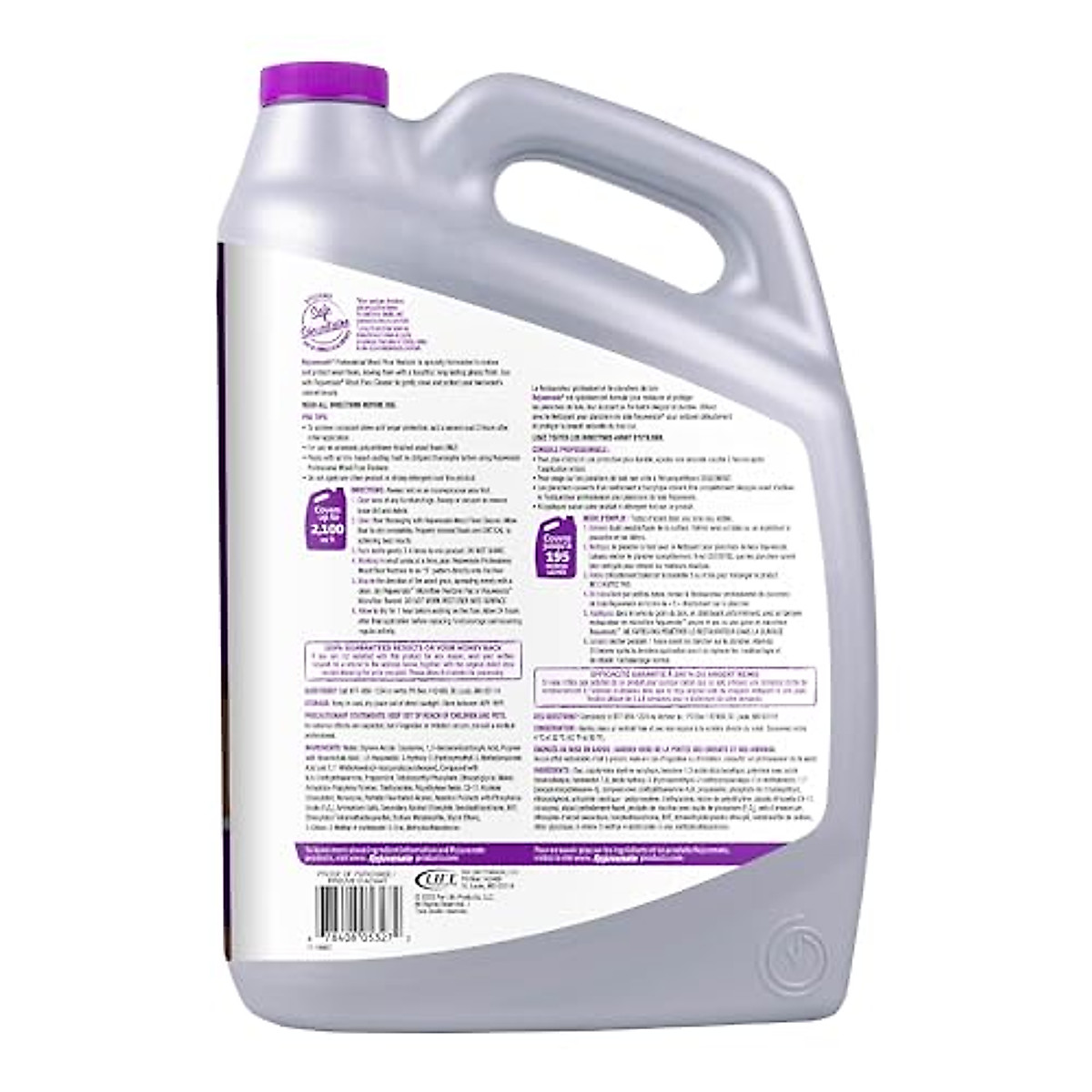 Rejuvenate Professional Wood Floor Restorer and Polish with Durable Finish Easy Mop On Application High Gloss Finish 128oz