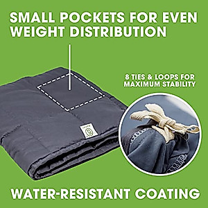 BARMY Weighted Blanket for Dogs with Washable Cover (3 Sizes) Thunder Blankets for Dogs, Water-Resistant Inner Blanket, Calming Aid for Dogs for Travel, Anxiety & Weather