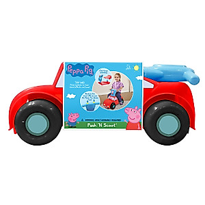 Peppa Pig Family Car Push n' Scoot Ride-on