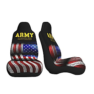 OSUKI Army Retired Car Seat Covers, Universal Fit for Auto Truck Van SUV, Easy Install