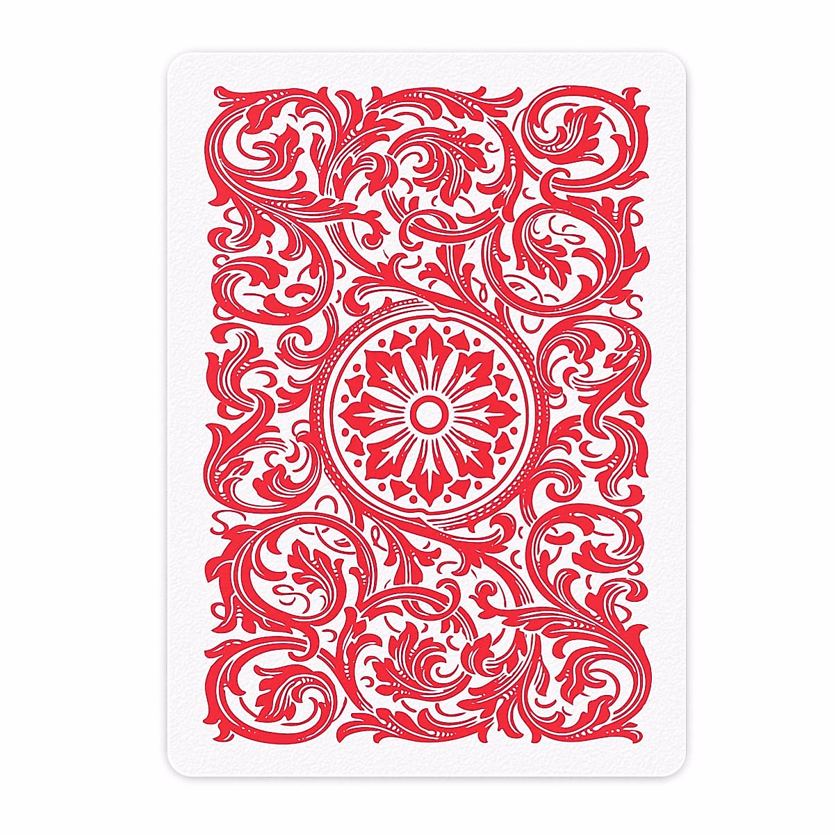Copag Elite 100% Plastic Playing Cards, Poker Size Jumbo Index Single Deck (Red)