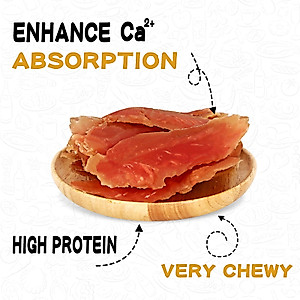 PAWUP Chicken Jerky Dog Treats, Human Grade Chicken Tender, All Natural High Protein Jerky for Dog, Rawhide-Free, No Artificial Flavors, 12.5 oz