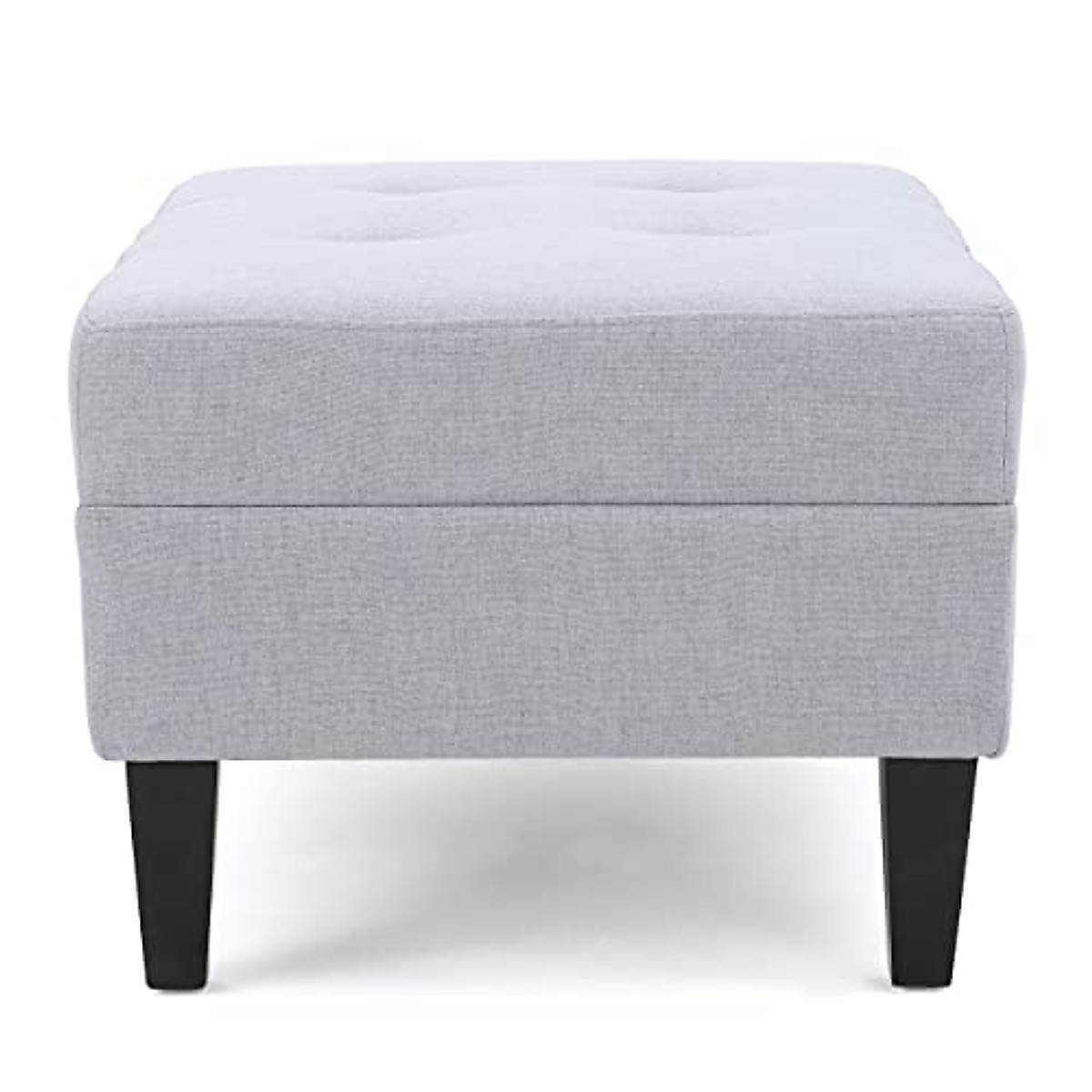 Christopher Knight Home Zahra Ottoman, Light Grey