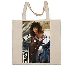 FC Carino Kelly Lebrock - A Nice Graphic Cotton Canvas Tote Bag FCA #FCAG678151