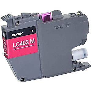 Brother Genuine LC402 3PK 3-Pack of Standard Yield Cyan, Magenta and Yellow Ink Cartridges