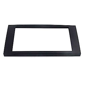 Double DIN Installation Kit Car Stereo Faceplate Audio Panel Audio Plate for Car 2005-up Plastic Black (Black)