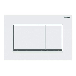 Geberit 115.883.11.1 Toilets and Bidets, Bianco/Bianco Opaco