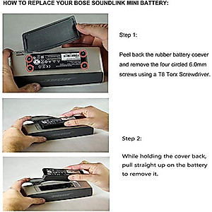 Emaks 061385 Battery 061384 061386 063404 063287 for Bose Soundlink Mini I one/Bose SoundLink Mini Bluetooth Speaker one/Bose SoundLink Mini Bluetooth Speaker I/Bose Mini I