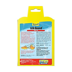 Tetra Ick Guard 8 Count, Quick Remedy For Ick In aquariums,Golds & Yellows