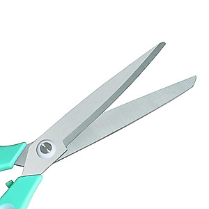 KUONIIY Scissors,Craft Scissors Bulk Pack of 4,Ultra Sharp Blade Scissors,Comfort-Grip Handles,Multipurpose Sharp Scissors for Office Home School Sewing Fabric Craft Supplies