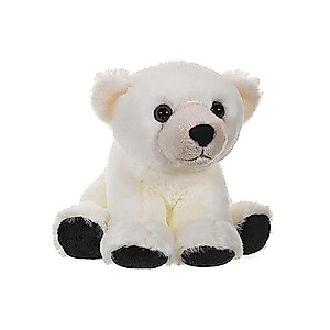 Wild Republic Polar Bear Baby Plush, Stuffed Animal, Plush Toy, Gifts for Kids, Cuddlekins 8", Multi (10845)