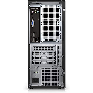 Dell Inspiron 3671 Desktop Computer, Intel Hexa-Core i5-9400 Processor, 12GB DDR4 RAM, 256GB PCIe SSD, WiFi, Bluetooth 4.0, VGA, HDMI, Black, Windows 10