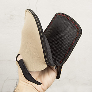 Creative Home Set of 2 (One Pair) Neoprene Oven Mitt Heat Resist Kitchen Gloves Pot Holder Grabber, 5.3" L x 5.7" W, French Fries