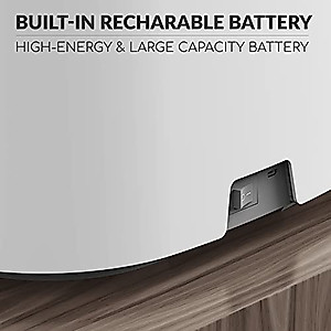 townew T Air X White 3.5 Gallon Smart Trash Can | Diaper Pail | Self-Sealing, Motion Activated, Rechargeable, Small