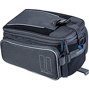 Basil Sport Design MIK Trunk Bag, Graphite, 7-15 Litre