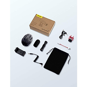 RALENO Camera Microphone. Cardioid Microphone Suitable for Smartphone, Sony, Canon and Nikon, Used for Indoor Shots, interviews, vlog Radio. Friendly to Video Producers, Youtubers