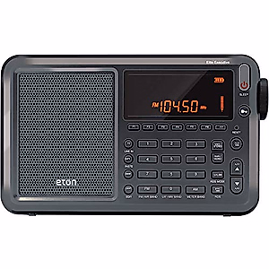 Eton - Elite Executive AM/FM/Aircraft Band/SSB/Shortwave Radio, Radio Data System (RDS), 700 Presets, Single Side Band, Clock and Sleep Timer, Shortwave and Longwave, Commitment to Preparedness