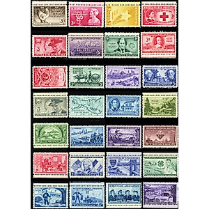 PACK 1-50 Different Mint Vintage Collectible 3 Cent U.S. Postage Stamps All Over 60 Years Old