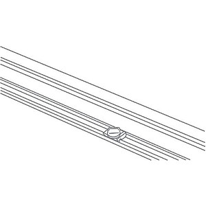 Festool 491582 FS Guide Rail Limit Stop, 1 Piece
