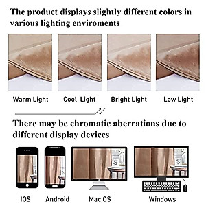 StangH Bundle Velvet Curtains & Curtain Tiebacks