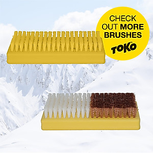 TOKO Ski Snowboard Waxing Brush 12mm Nylon Brush