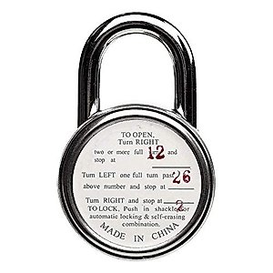 Fu Volante Locker Lock, Standard Dial Combination Lock, 2 in. Body, Each Lock with Different Code, Keyless Padlock, Great for School, Employee, Gym&Sports Locker, Case, Toolbox, Fence-Pack of 24