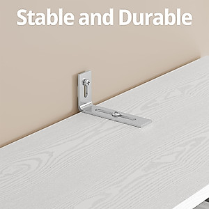 IRONCK Bookshelf with Door and 3 Drawers, 71in Tall Bookcase Shelf with 3-Tier Shelves, for Bedroom Living Room Entrance Hallway Home Office