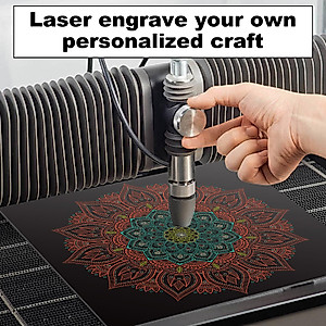 LOYORTY 3PCS 12 x 12 x 1/16(0.06”) Inch Anodized Aluminum Sheet, 5052 Black Aluminum Engraving Blanks, 1.5MM Thin Metal Plates for Laser Engraving, Crafting, DIY, House Decoration