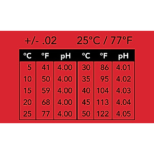 Atlas Scientific pH Calibration Solution 4.00 & 7.00 125ml - 4oz (Pack of 2)