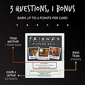 Friends TV Show Friends Picture Quiz Trivia Game