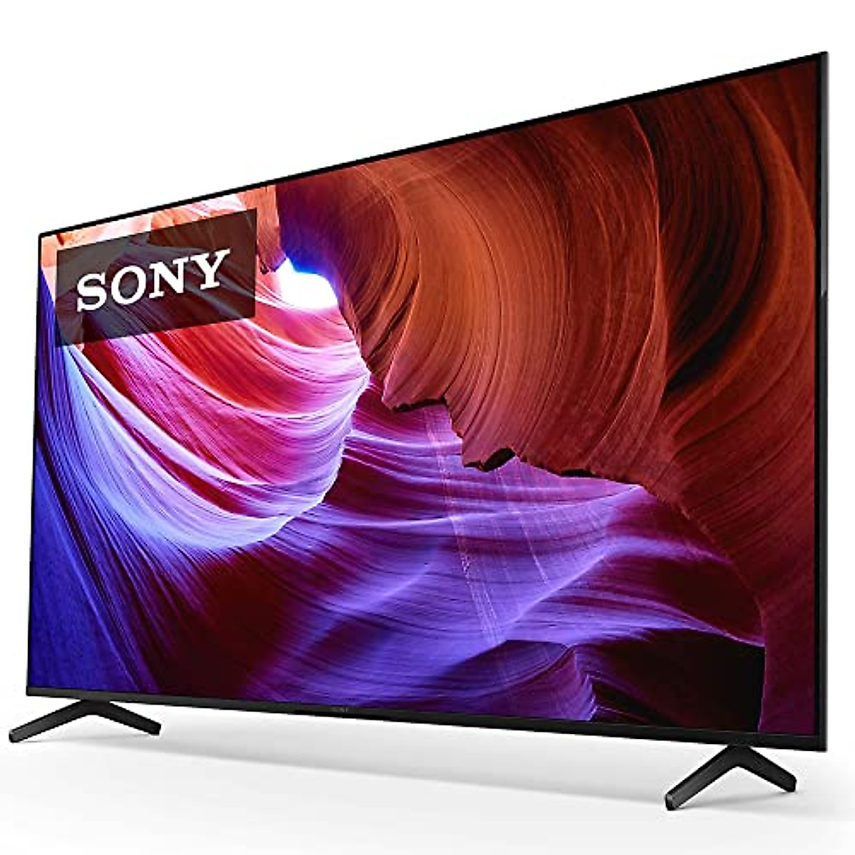 Sony KD85X85K 85" X85K 4K HDR LED TV with Smart Google TV (2022 Model) Bundle with Deco Home 60W 2.0 Channel Soundbar, 37"-100" TV Wall Mount Bracket Bundle and 6-Outlet Surge Adapter