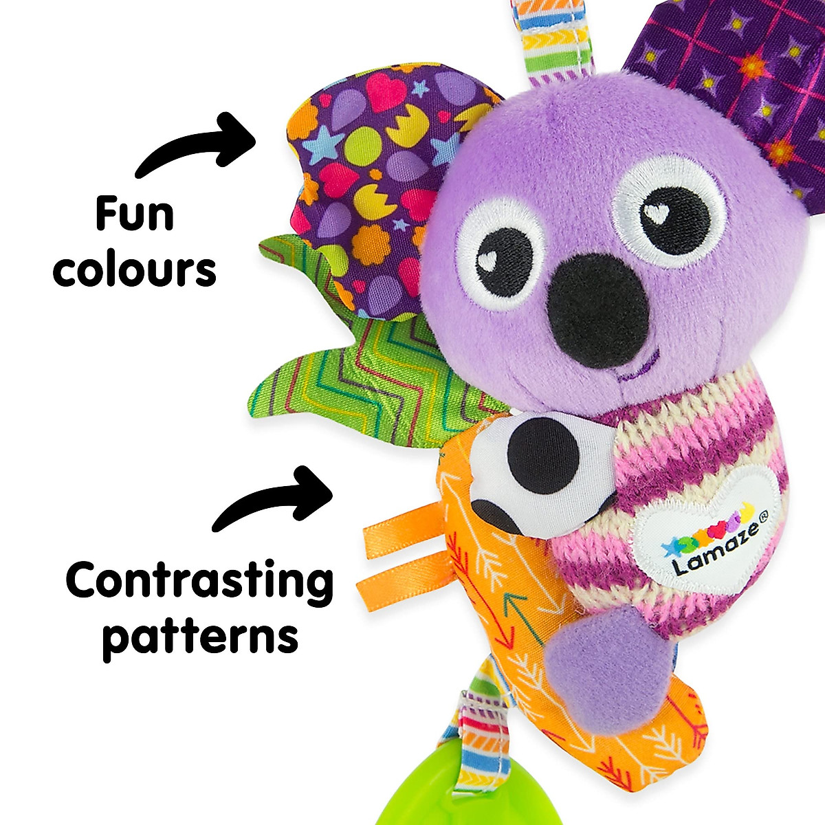 Lamaze Walla Koala, Clip On Toy, Multi
